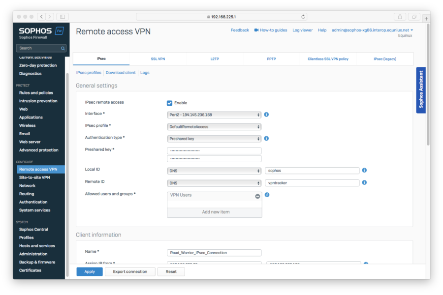 VPN for Sophos XGS Firewall: 3 Easy Steps to Set Up IPsec & SSL