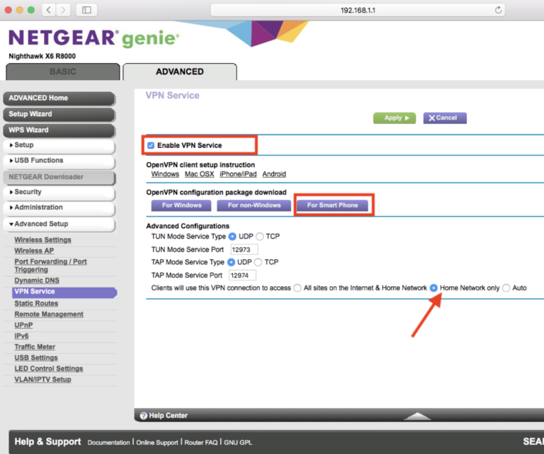 Configure VPN for a NETGEAR Nighthawk AC1900 Router