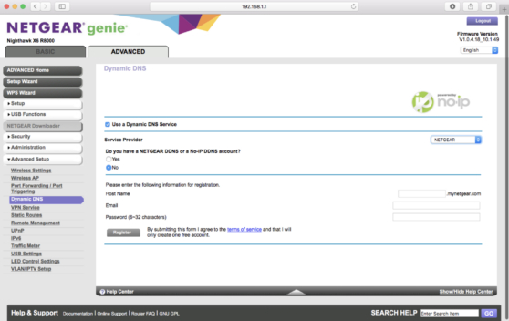 Configure VPN for a NETGEAR Nighthawk AC1900 Router