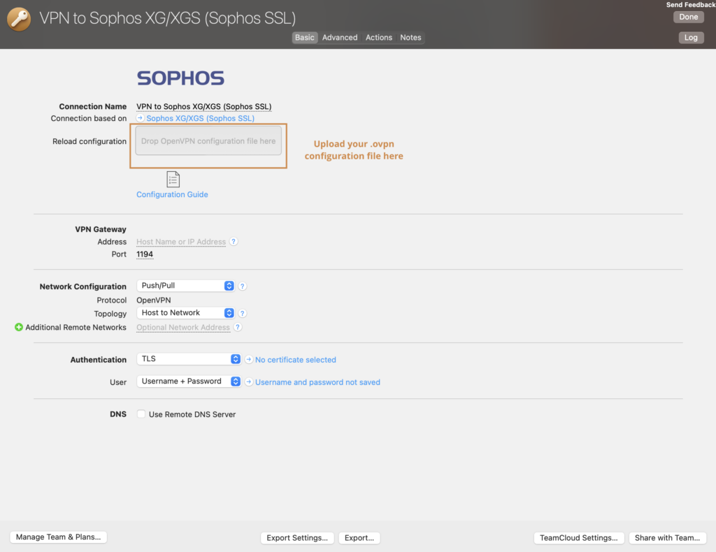 VPN für eine Sophos XGS Firewall einrichten – VPN Tracker Blog