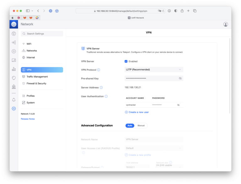 UniFi VPN Setup Guide: Easy L2TP, WireGuard & OpenVPN