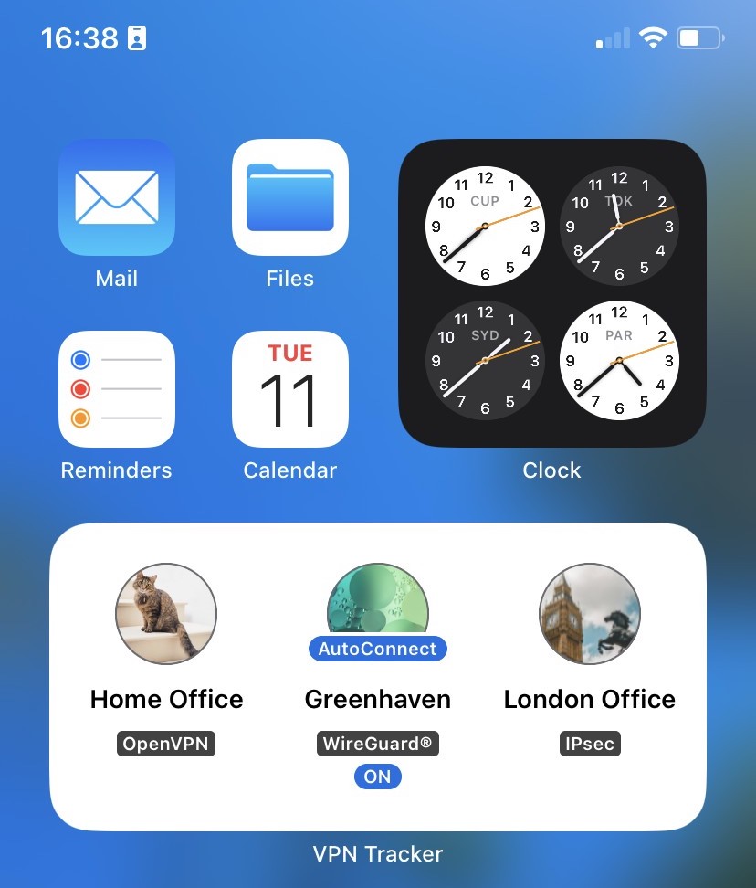 iOS VPN widget update: Connect on Demand plus Lock Screen