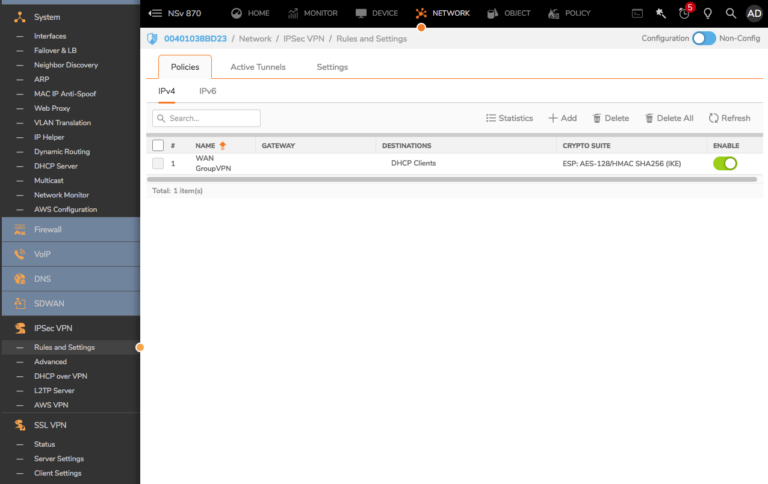 SonicWall IPsec VPN Setup: Next-Gen Firewall Guide