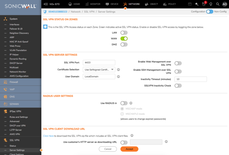 SonicWall VPN Setup: Next-Gen Firewall Guide for IPsec and SSL VPN