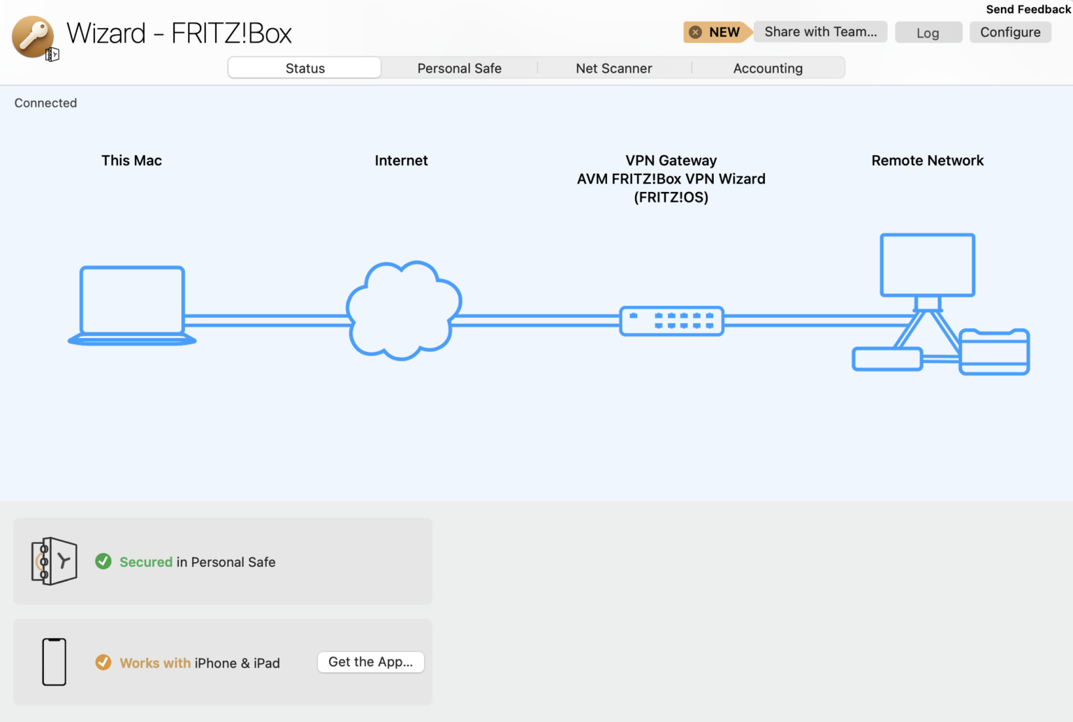 VPN für einen FRITZ!Box Router konfigurieren