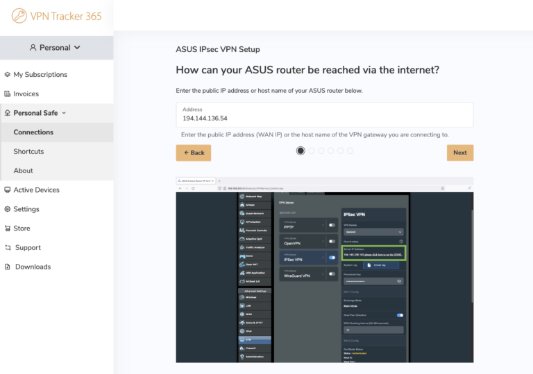 Configure VPN for an ASUS Router