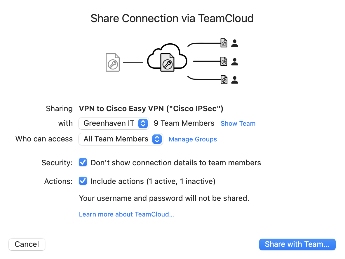 Set up VPN for a Cisco FirePower Firewall