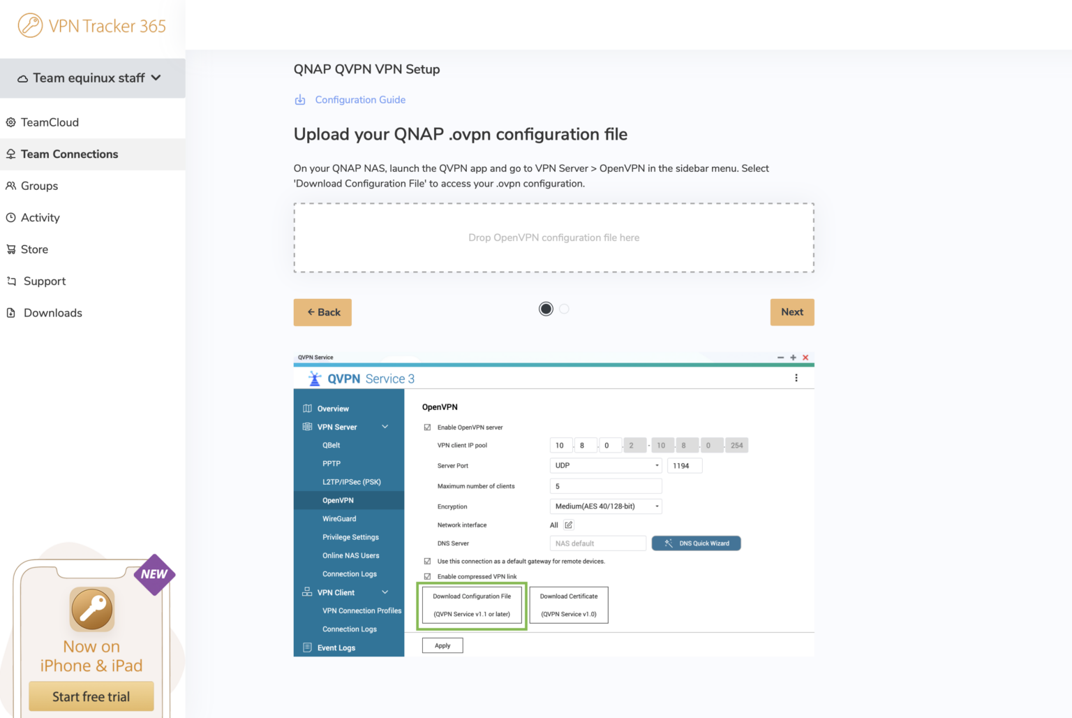 How to Configure QVPN for QNAP NAS