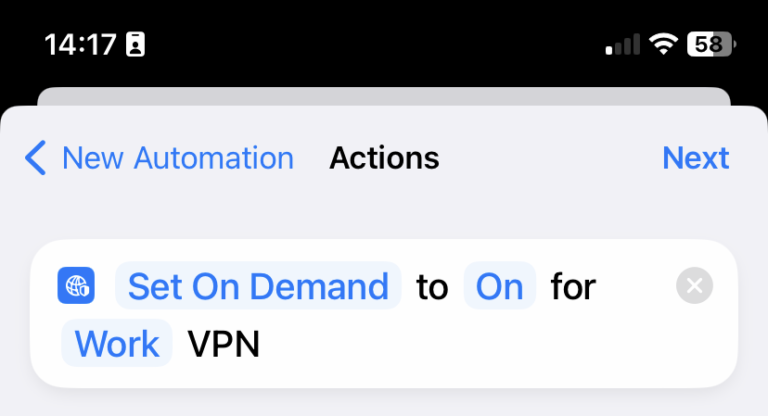 How to set up iOS Shortcuts for VPN