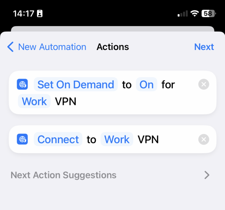 How to set up iOS Shortcuts for VPN