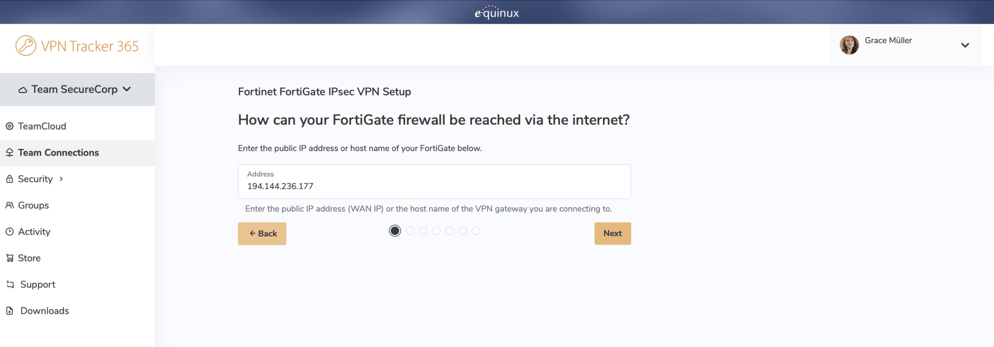 How to configure VPN for a Fortinet FortiGate Firewall