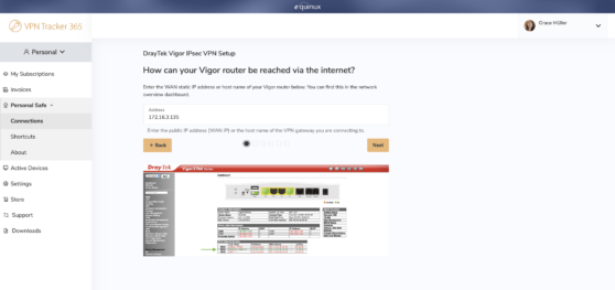 How to set up IPsec VPN for a DrayTek Vigor Router