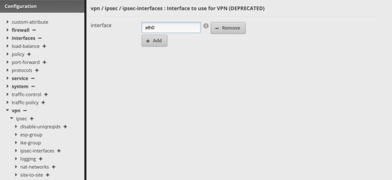 Set up VPN for a Ubiquiti EdgeRouter