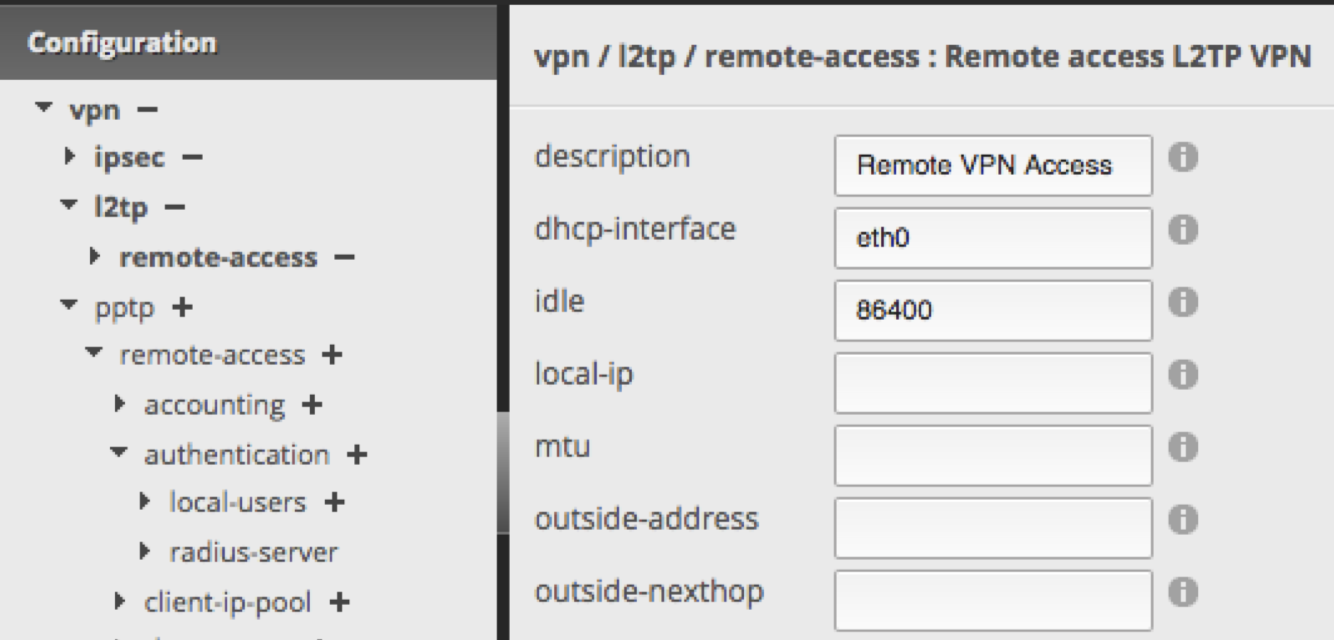 Set up VPN for a Ubiquiti EdgeRouter